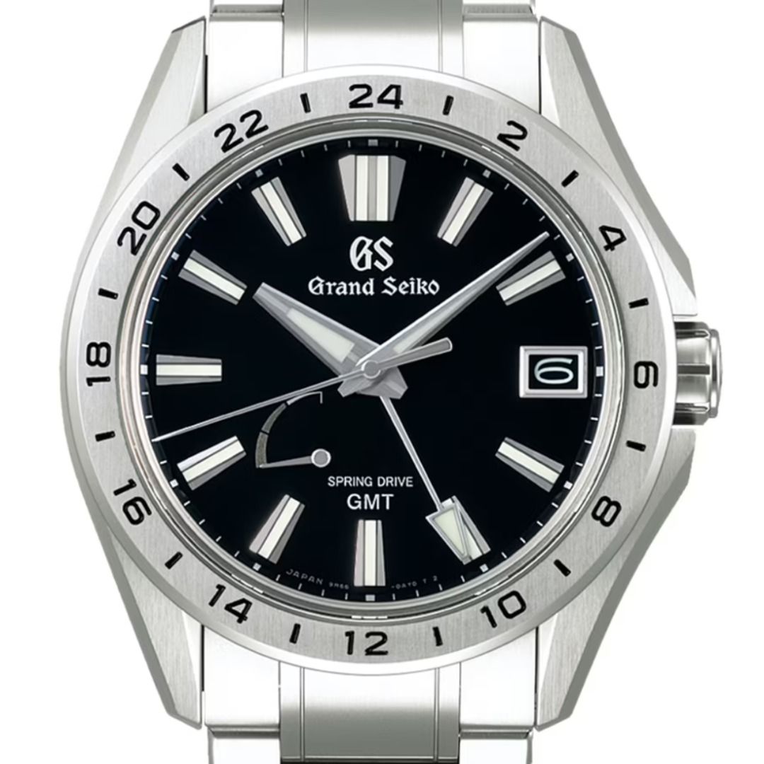 BRAND NEW GS Grand Seiko Evolution 9 Collection GMT Titanium Spring ...