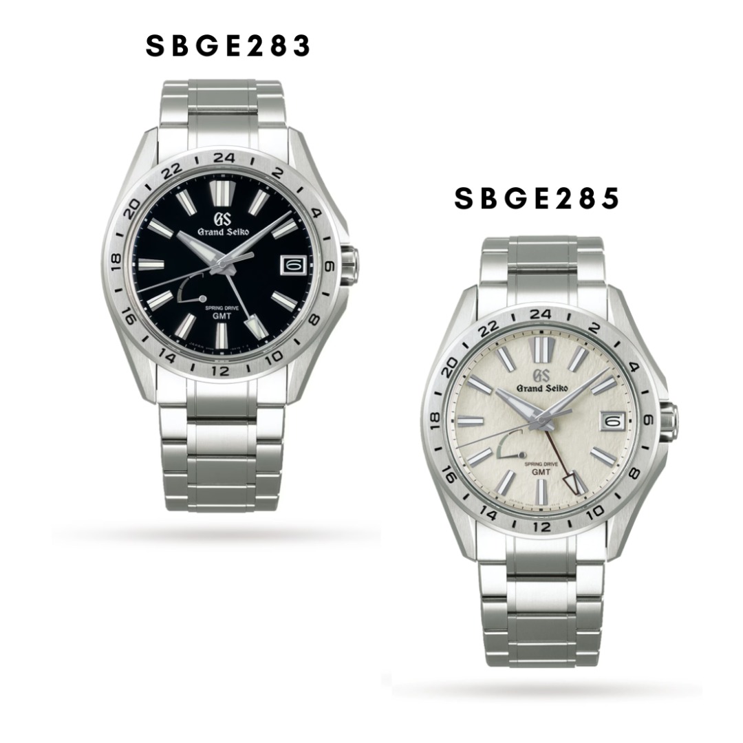 BRAND NEW GS Grand Seiko Evolution 9 Collection GMT Titanium Spring ...