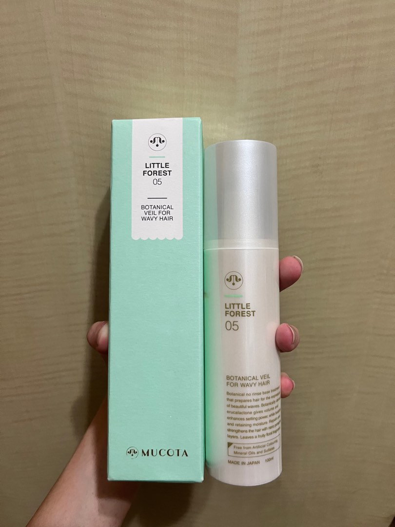 (Brand new) Mucota Little Forest 05 Botanical Veil For Wavy Hair (100ml ...