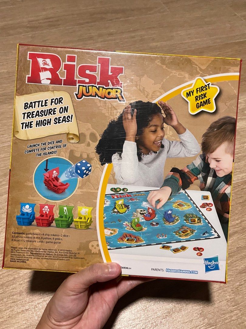 Brand New Risk Junior, Hobbies & Toys, Toys & Games on Carousell