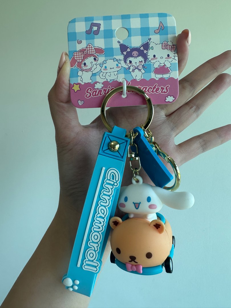 Brand new sanrio cinnamoroll keychain, Hobbies & Toys, Toys & Games on ...