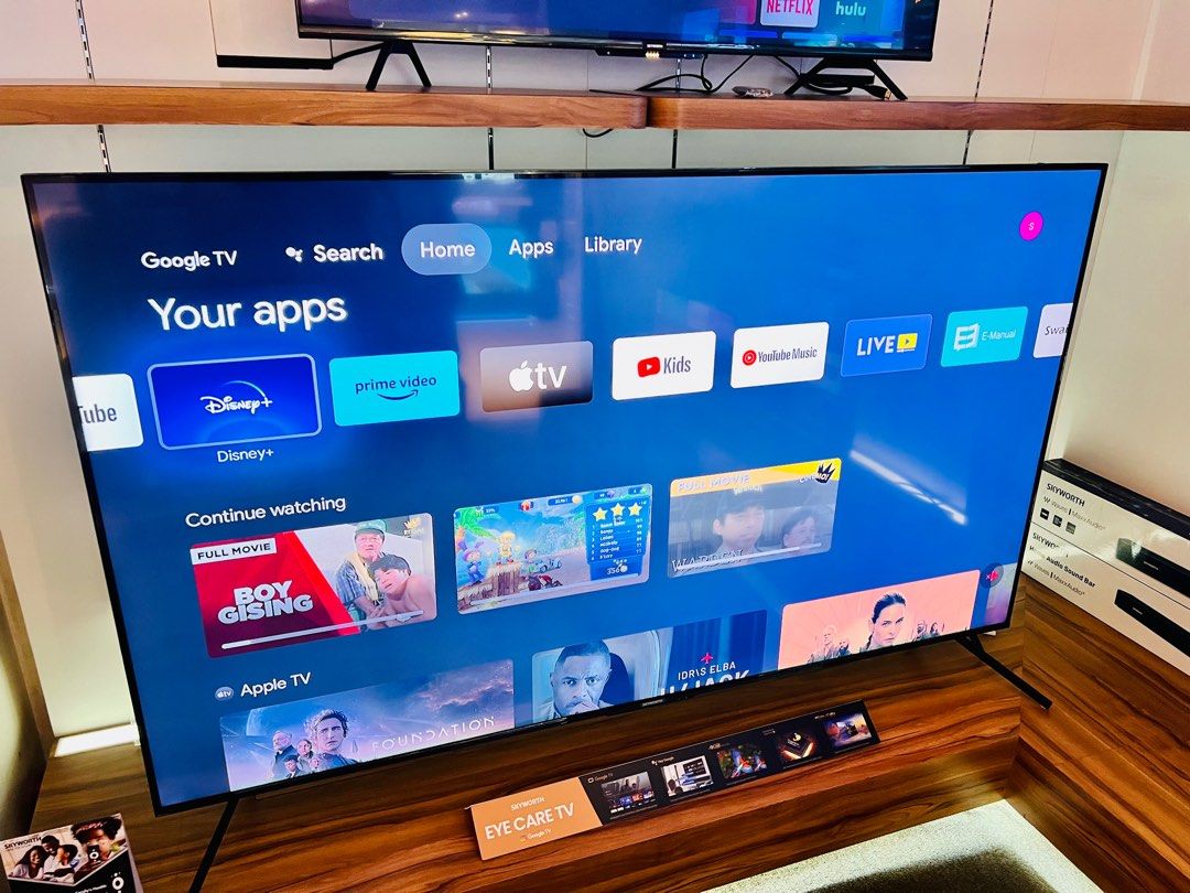 Brand New Skyworth 86SUE7800 86inch 4K UHD Google LED TV, TV & Home ...