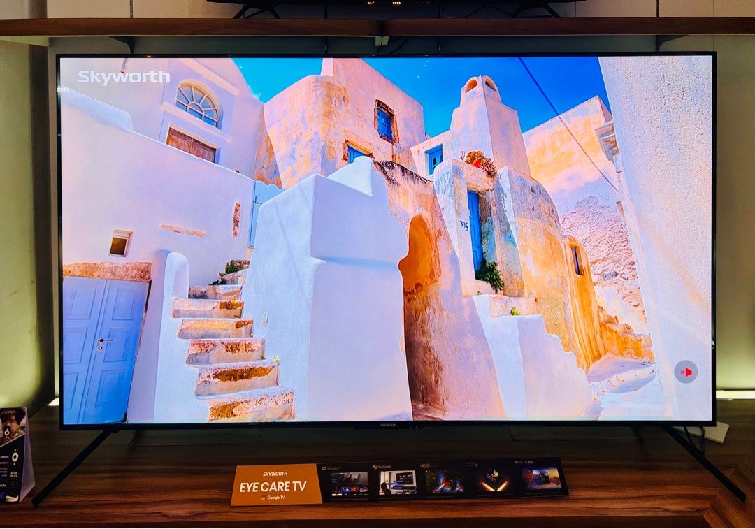 Brand New Skyworth 86SUE7800 86inch 4K UHD Google LED TV, TV & Home ...