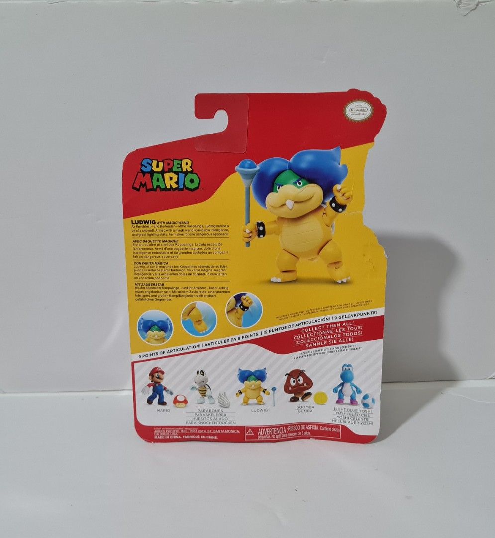 [Brand New] Super Mario Bros Ludwig Figure, Hobbies & Toys, Toys ...