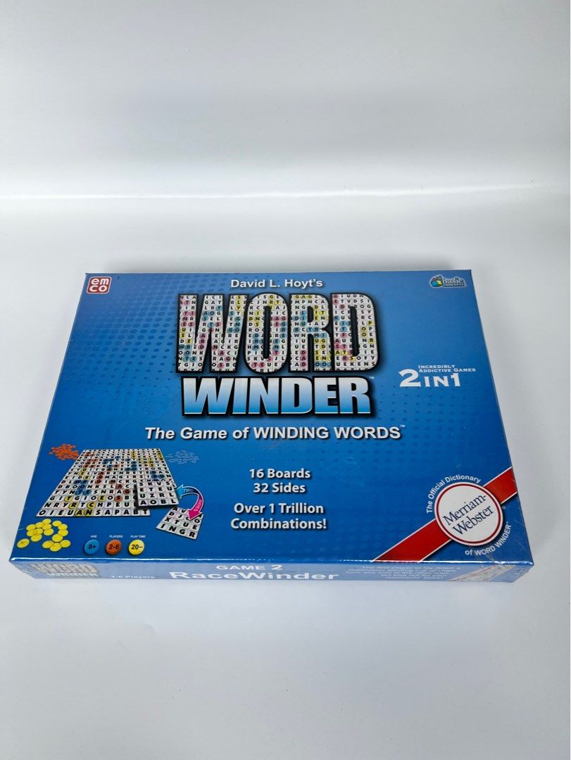 Brand New word winder board game, Hobbies & Toys, Toys & Games on Carousell