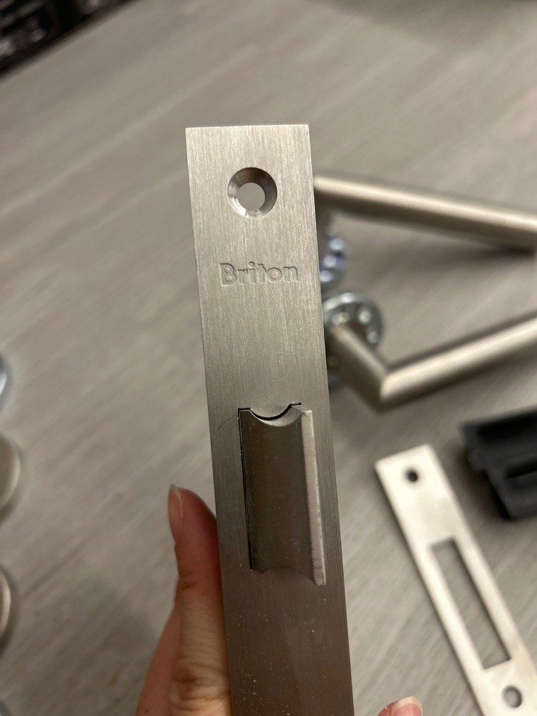 Briton door lock and handle set, Furniture & Home Living, Security ...