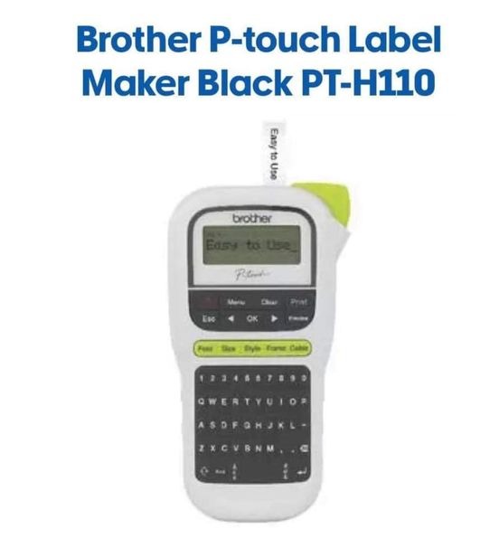 Brother PT-H110 portable label maker, Computers & Tech, Office ...
