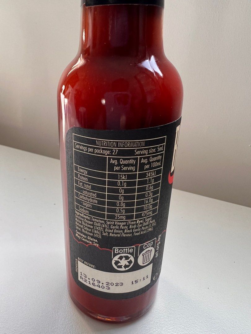 Bulls eye Carolina Reaper, Food & Drinks, Spice & Seasoning on Carousell