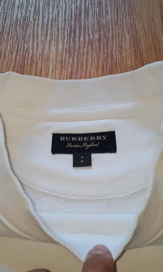 BURBERRY KNIGHT LOGO EMBROIDERED UNISEX on Carousell