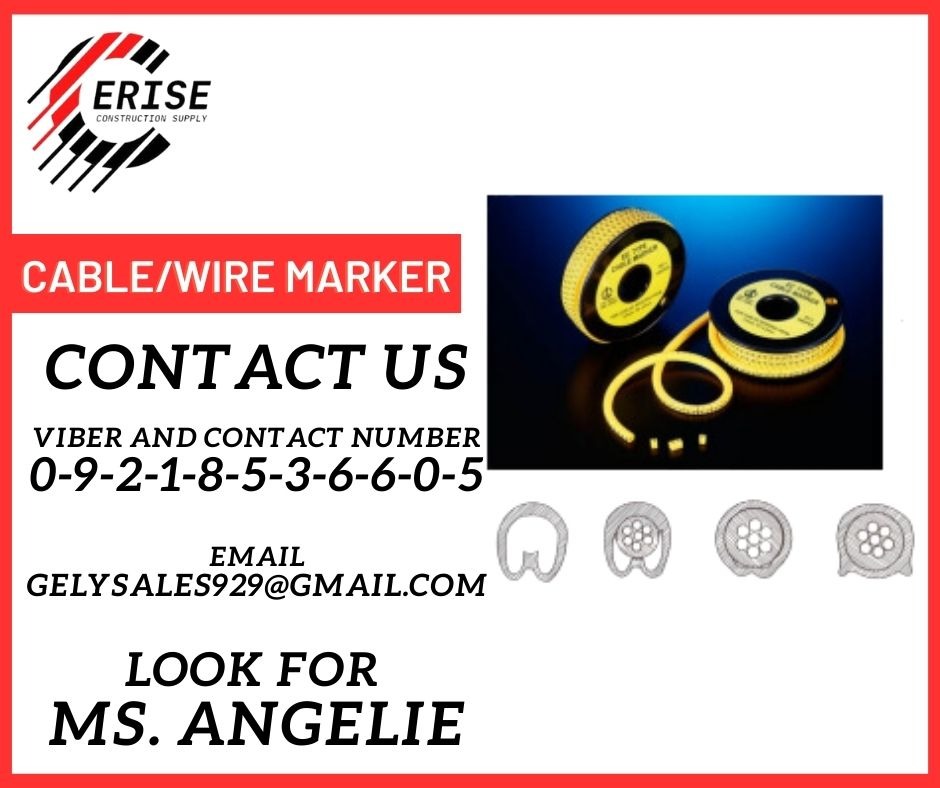 CABLE MARKER/ WIRE MARKER, Commercial & Industrial, Construction Tools ...