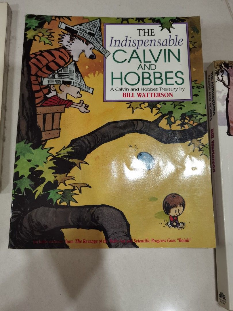 Calvin And Hobbes Book Cover