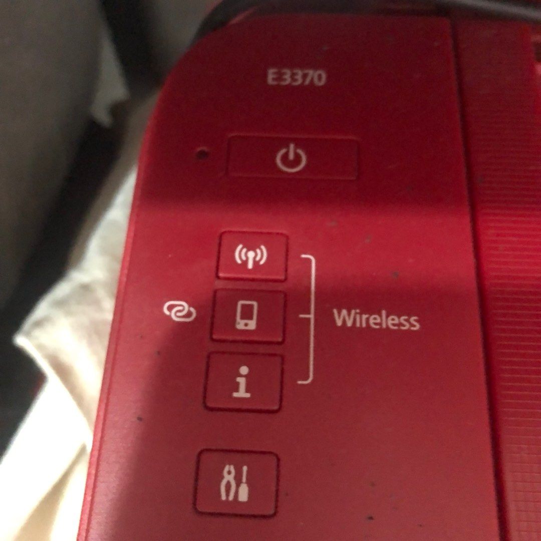 Canon Pixma E3370 Inkjet Printer RED COLOR LIMITED EDITION, Computers ...