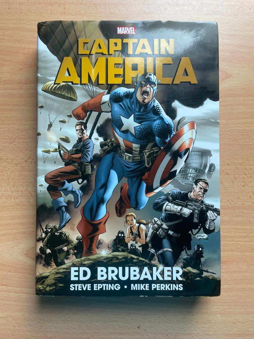Captain America Omnibus, Hobbies & Toys, Books & Magazines, Comics ...