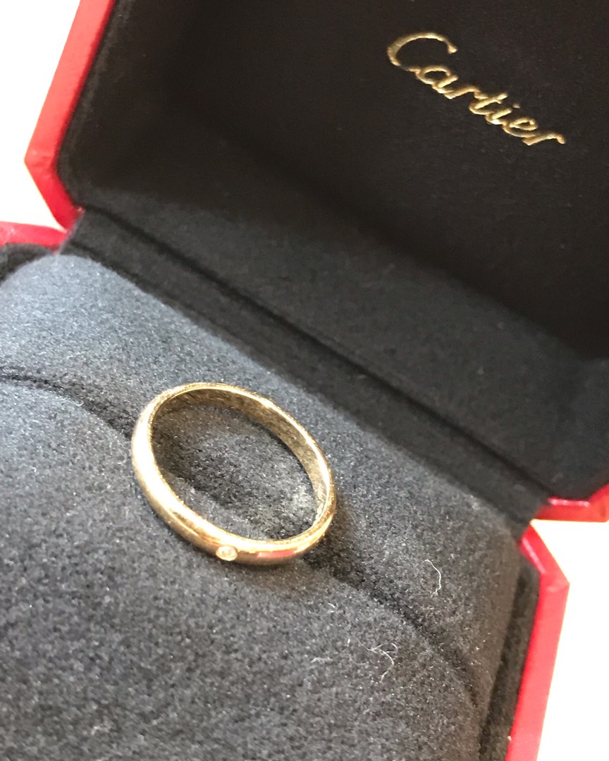 Cartier 1895 Ring, Luxury, Accessories on Carousell
