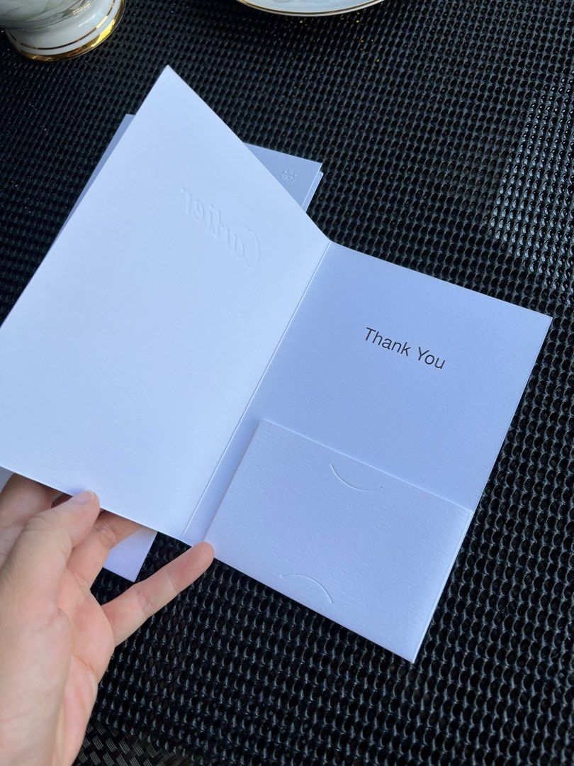Cartier Receipt Holder Envelope Luxury Accessories On Carousell
