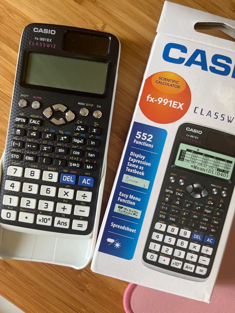 Casio Scientific Calculator Classwiz FX-991EX, Hobbies & Toys ...