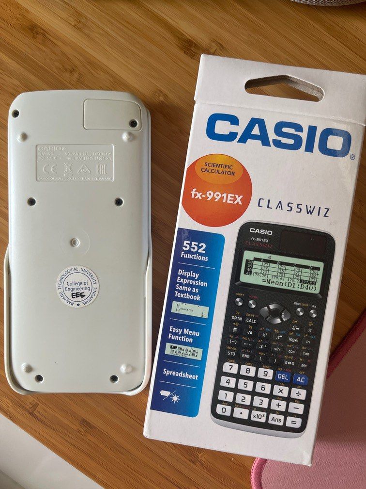 Casio Scientific Calculator Classwiz FX-991EX, Hobbies & Toys ...