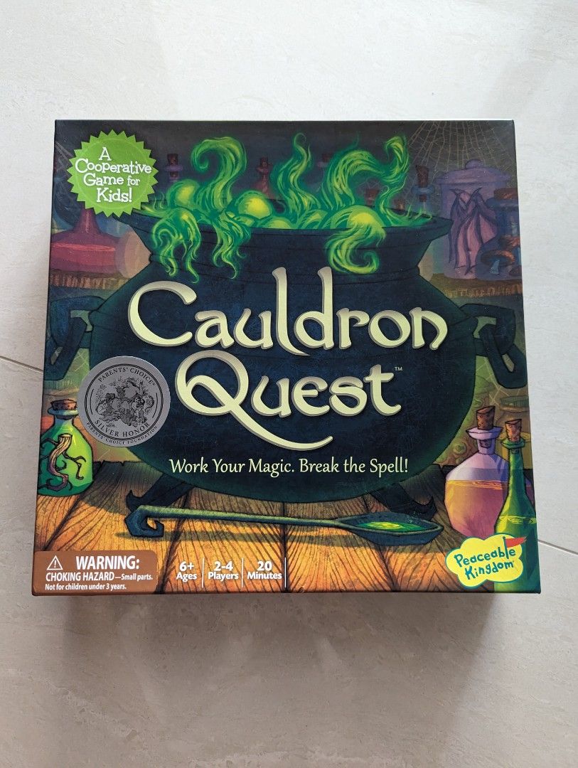 Cauldron Quest Board Game, Hobbies & Toys, Toys & Games on Carousell