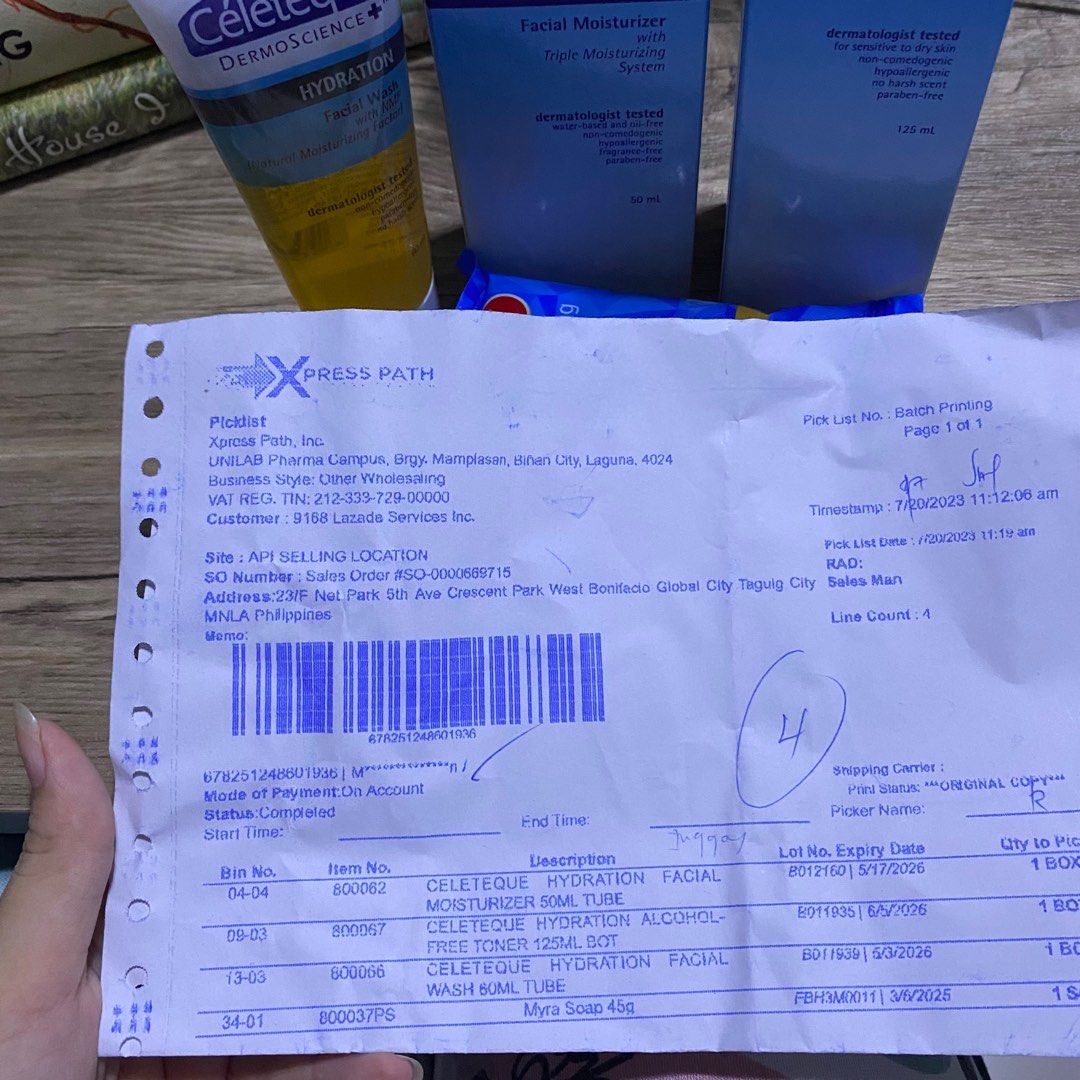 Celeteque Skincare Set on Carousell