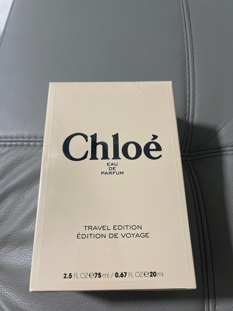 Chloé Eau De Parfum 75ml&20ml Travel Edition, Beauty & Personal Care, Fragrance & Deodorants on ...