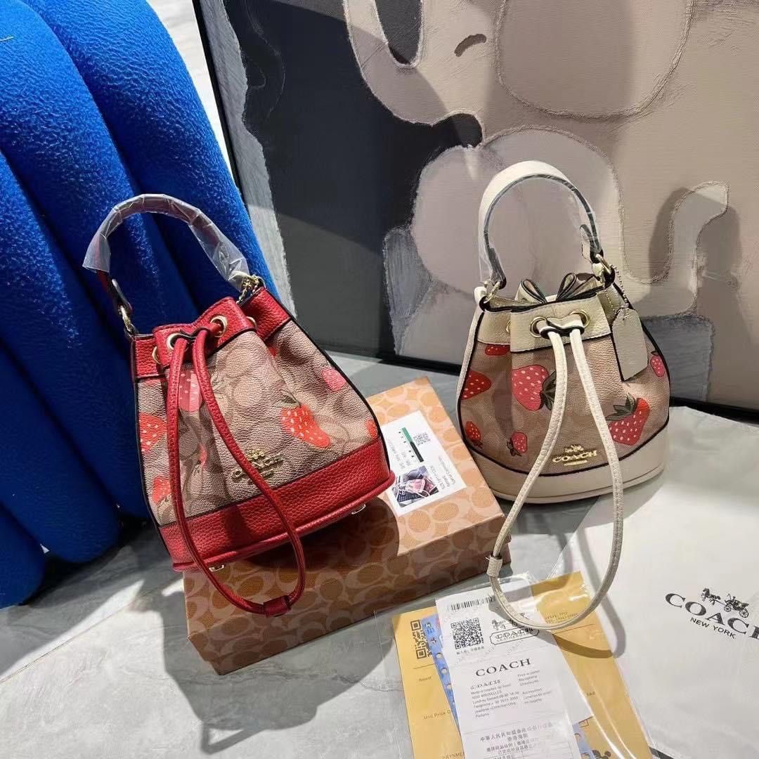 Coach bucket bag on Carousell