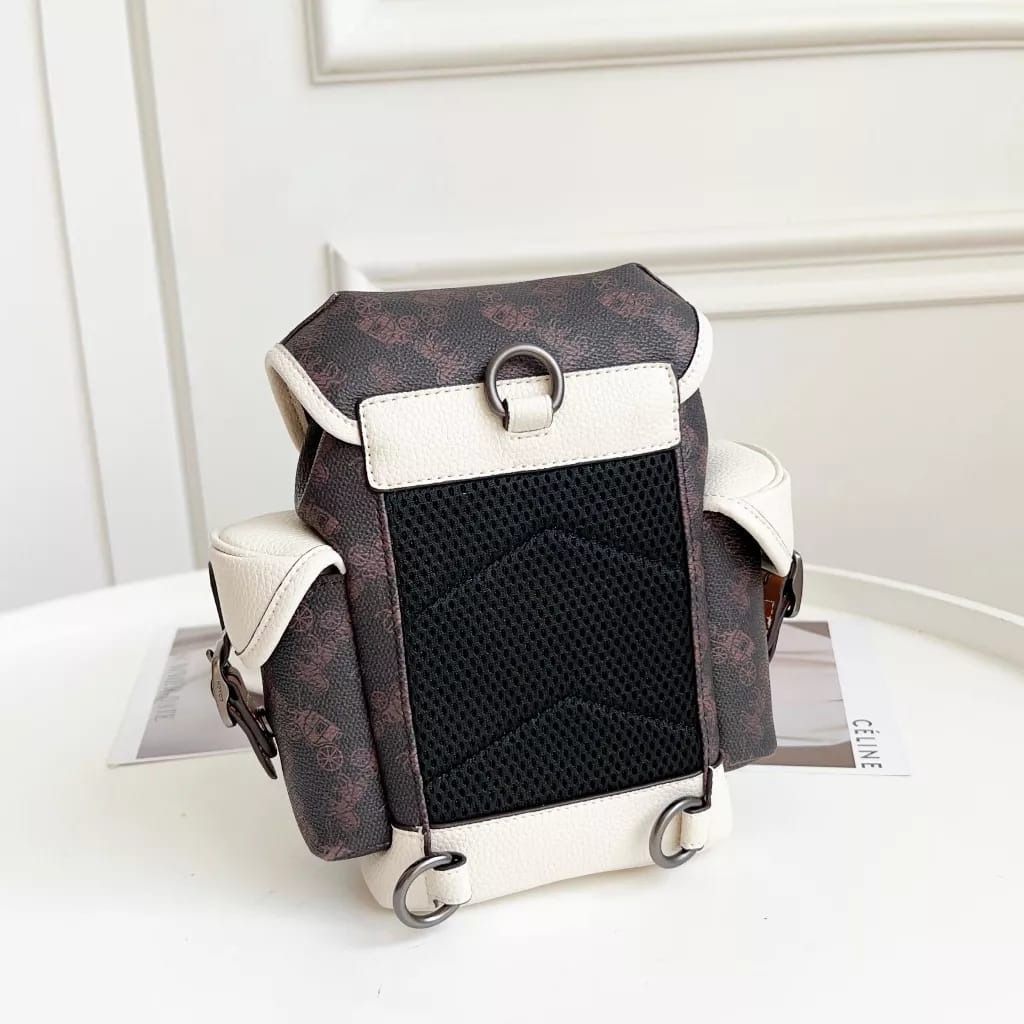 Coach Hitch Backpack 13 With Horse And Carriage Print, In Signature ...