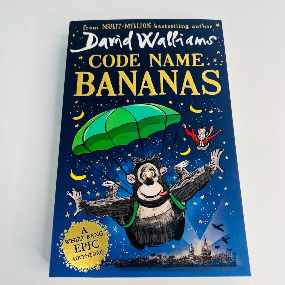 Code Name Bananas by David Walliams original storybook story book with ...