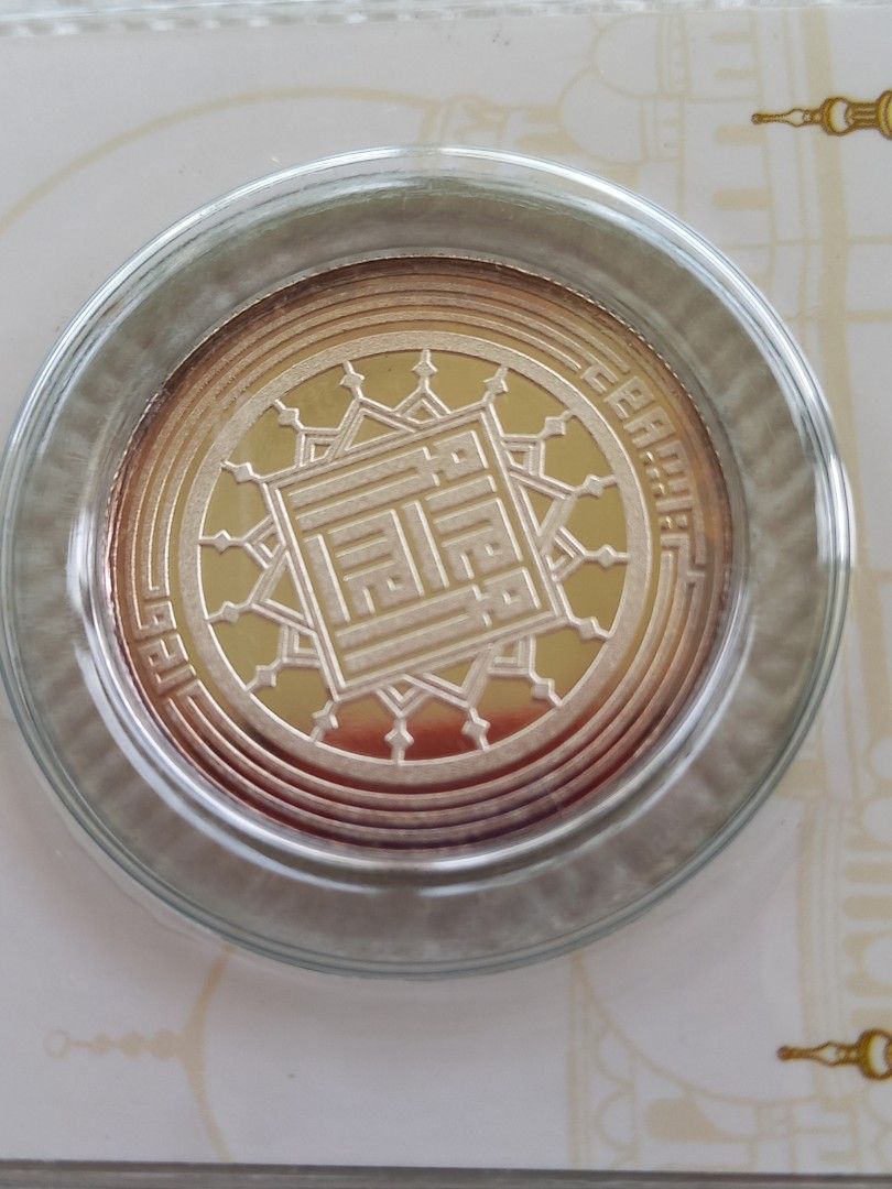 Coin medallion masjid sheikh Zayed UAE, Hobbies & Toys, Collectibles ...