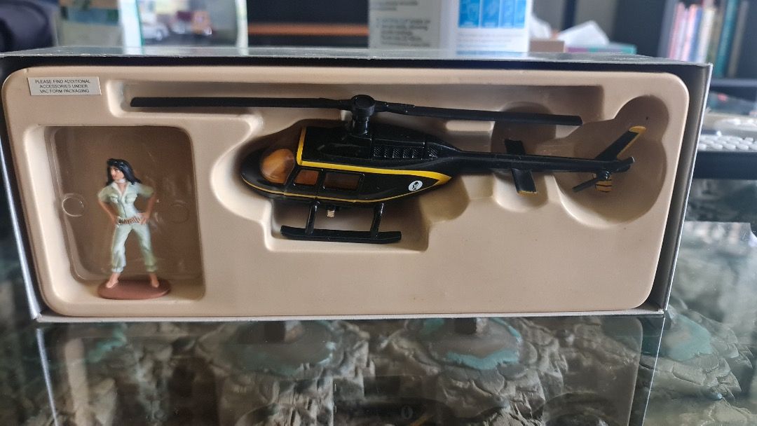 Corgi James Bond Bell Helicopter, Hobbies & Toys, Toys & Games on Carousell