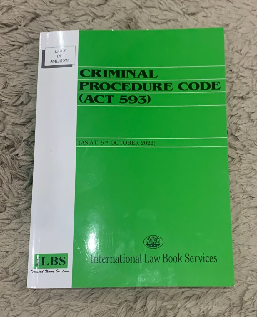 Criminal Procedure Code Hobbies Toys Books Magazines Textbooks Criminal Procedure Code Hobbies Toys Books Magazines Textbooks