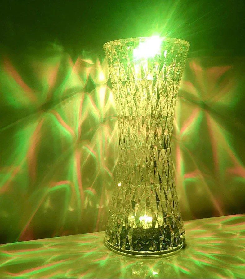 Crystal Night Light RGB, Furniture & Home Living, Lighting & Fans ...