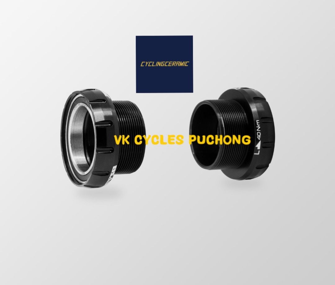 CYCLINGCERAMIC BOTTOM BRACKET Ceramic Bearing BSA 30 - Rotor 30mm, Sports Equipment, Bicycles ...