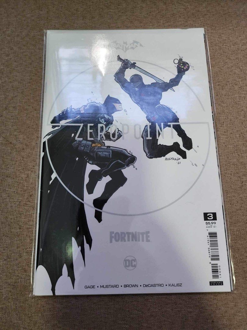 DC Batman Fortnite Zero Point Comics Limited Run (complete 6 piece set ...