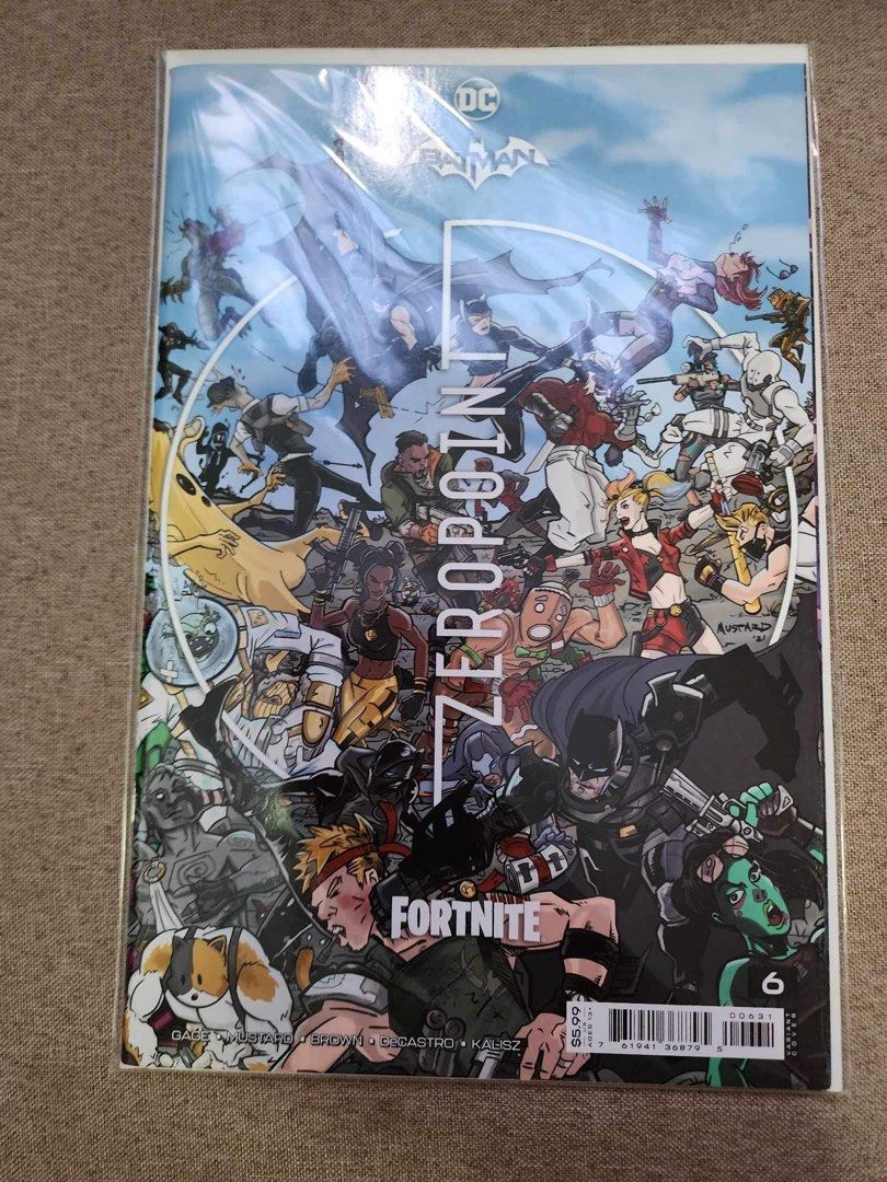 DC Batman Fortnite Zero Point Comics Limited Run (complete 6 piece set ...