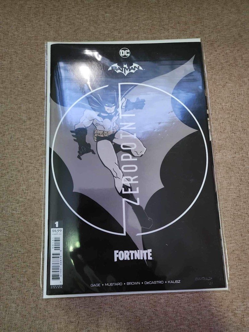 DC Batman Fortnite Zero Point Comics Limited Run (complete 6 piece set ...
