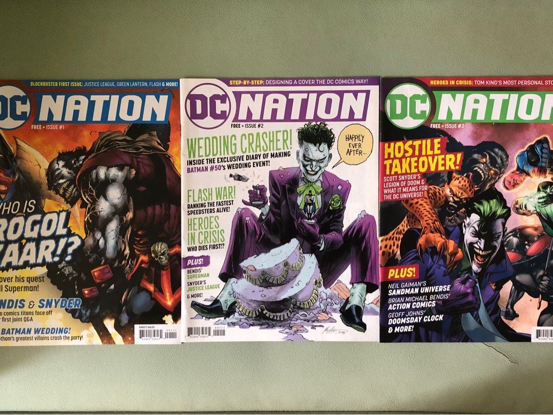 DC NATION magazines, DC comics & creators, P50 EACH, Hobbies & Toys ...