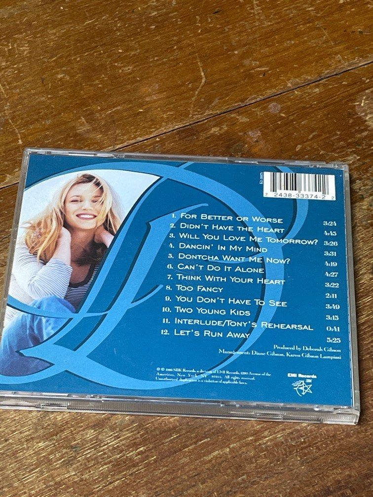 Debbie Gibson- think with your heart, Hobbies & Toys, Music & Media ...