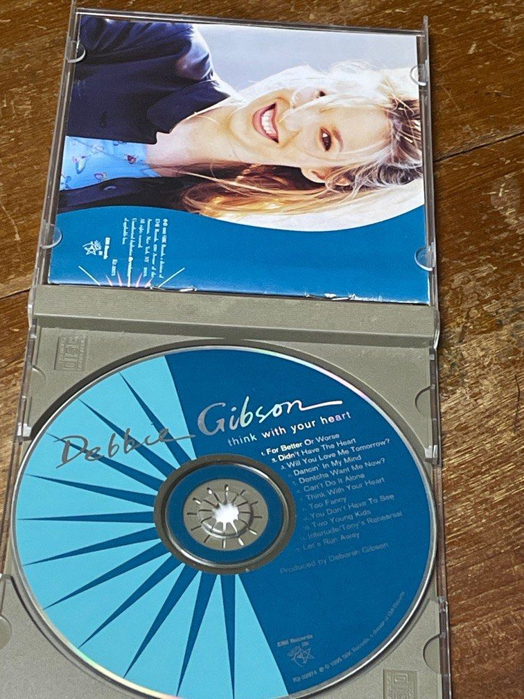 Debbie Gibson- think with your heart, Hobbies & Toys, Music & Media ...