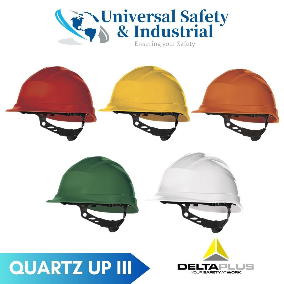 Delta Plus Quartz UP lll Safety Helmet Hardhat Helmet on Carousell