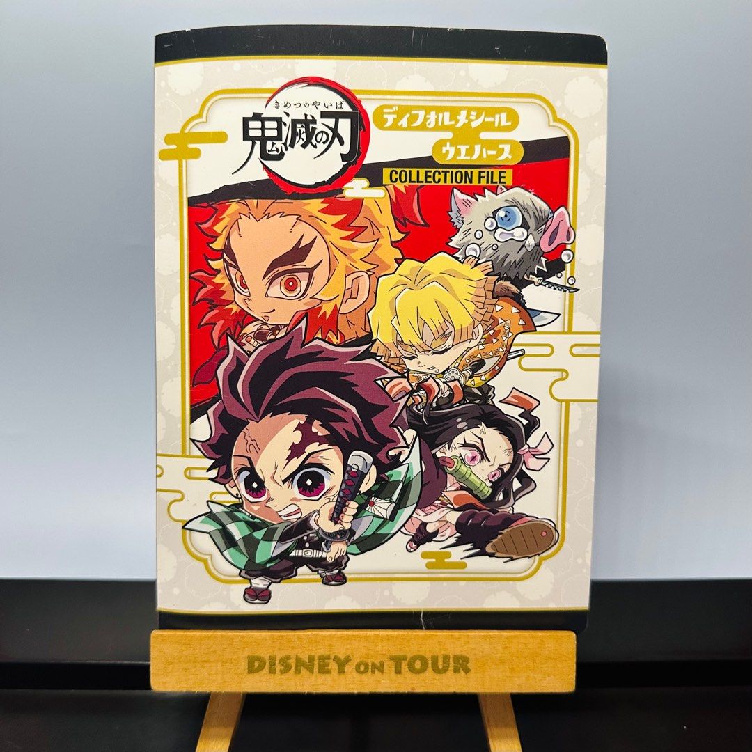 Demon Slayer Kimetsu no Yaiba Seal/Sticker Collection File Album (60 ...
