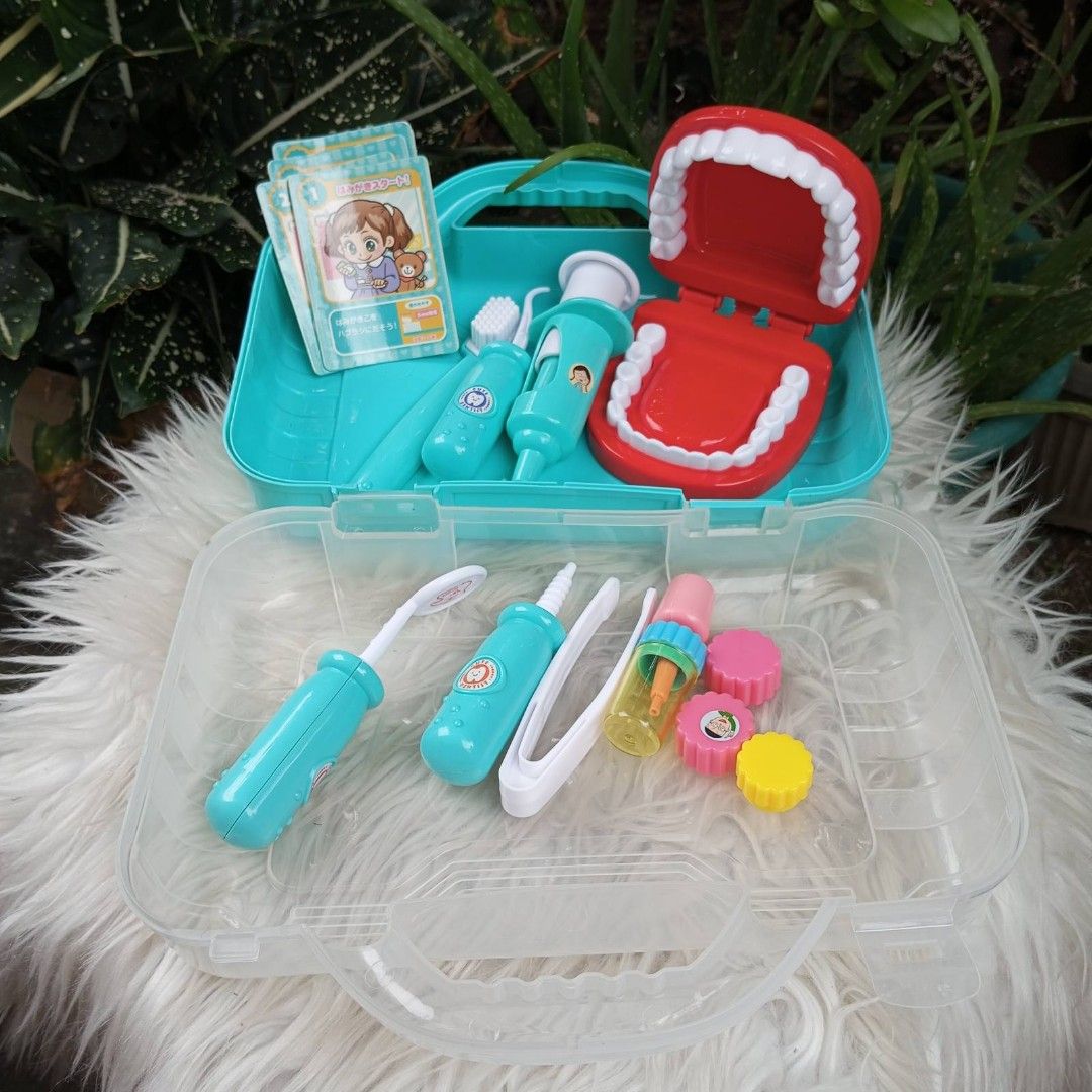 Dentist Kit Clinic Carry Case Set, Hobbies & Toys, Toys & Games on ...