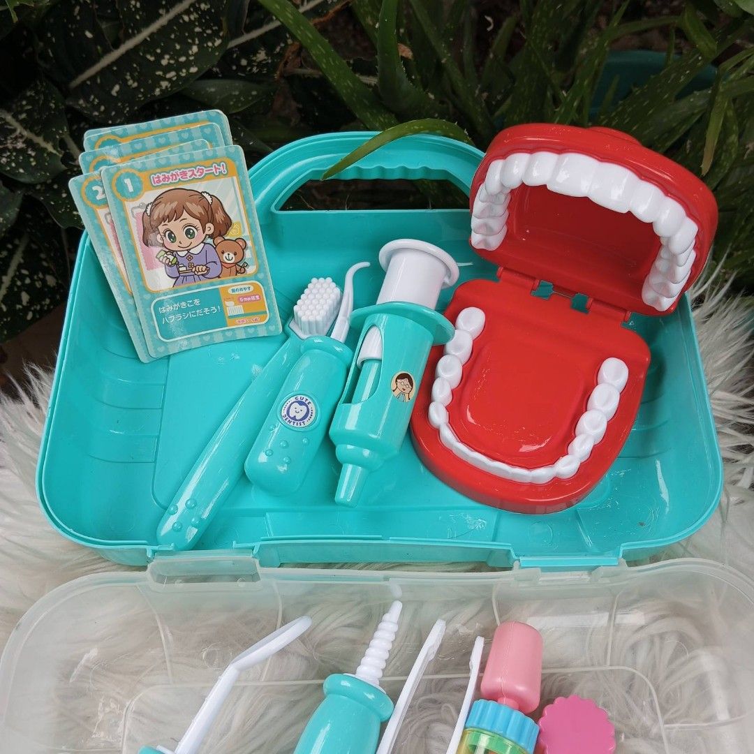 Dentist Kit Clinic Carry Case Set, Hobbies & Toys, Toys & Games on ...