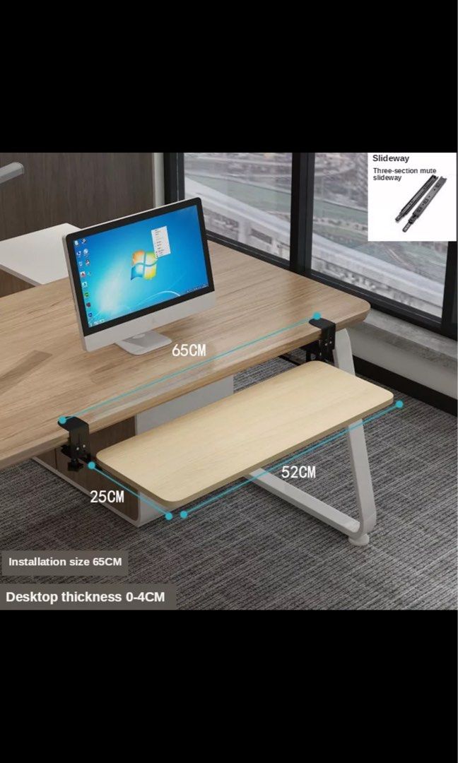 Desktop Extension Board, Furniture & Home Living, Furniture, Tables ...