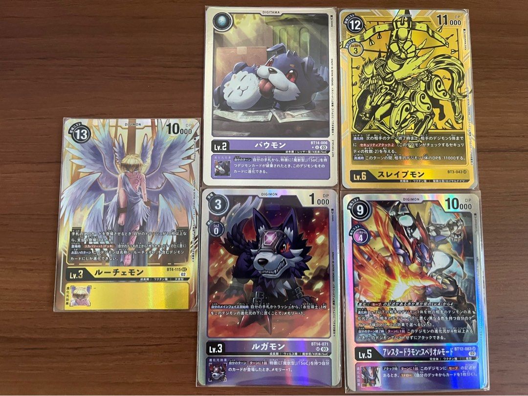 Digimon Card Game P/SR/SEC BT3/BT4/BT11/BT12/BT14/RB01 AA, Hobbies & Toys, Toys & Games on Carousell