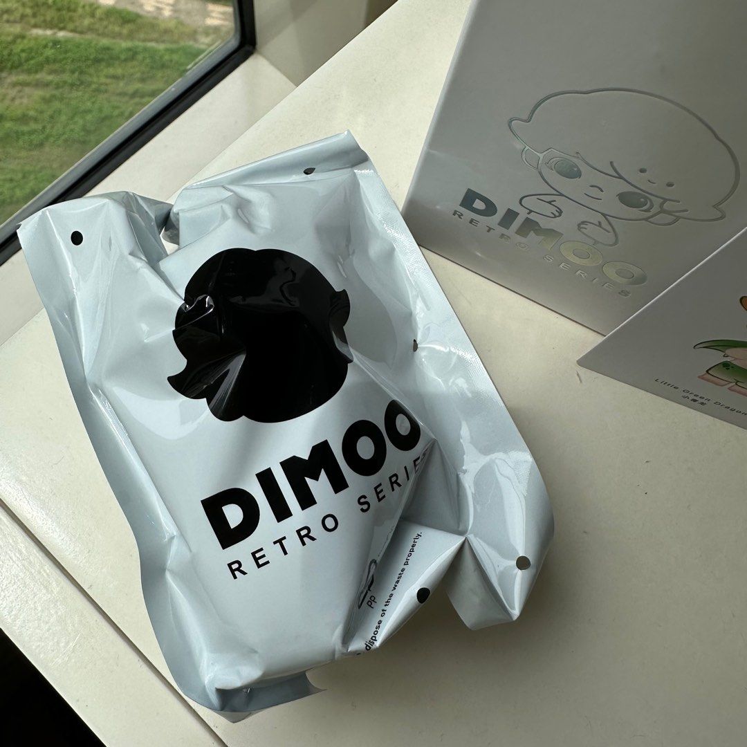 Pop Mart Dimoo Retro Series Little Green Dragon, Hobbies & Toys, Toys ...