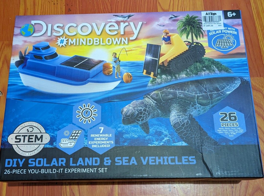 Discovery DIY Solar Land & Sea Vehicles on Carousell