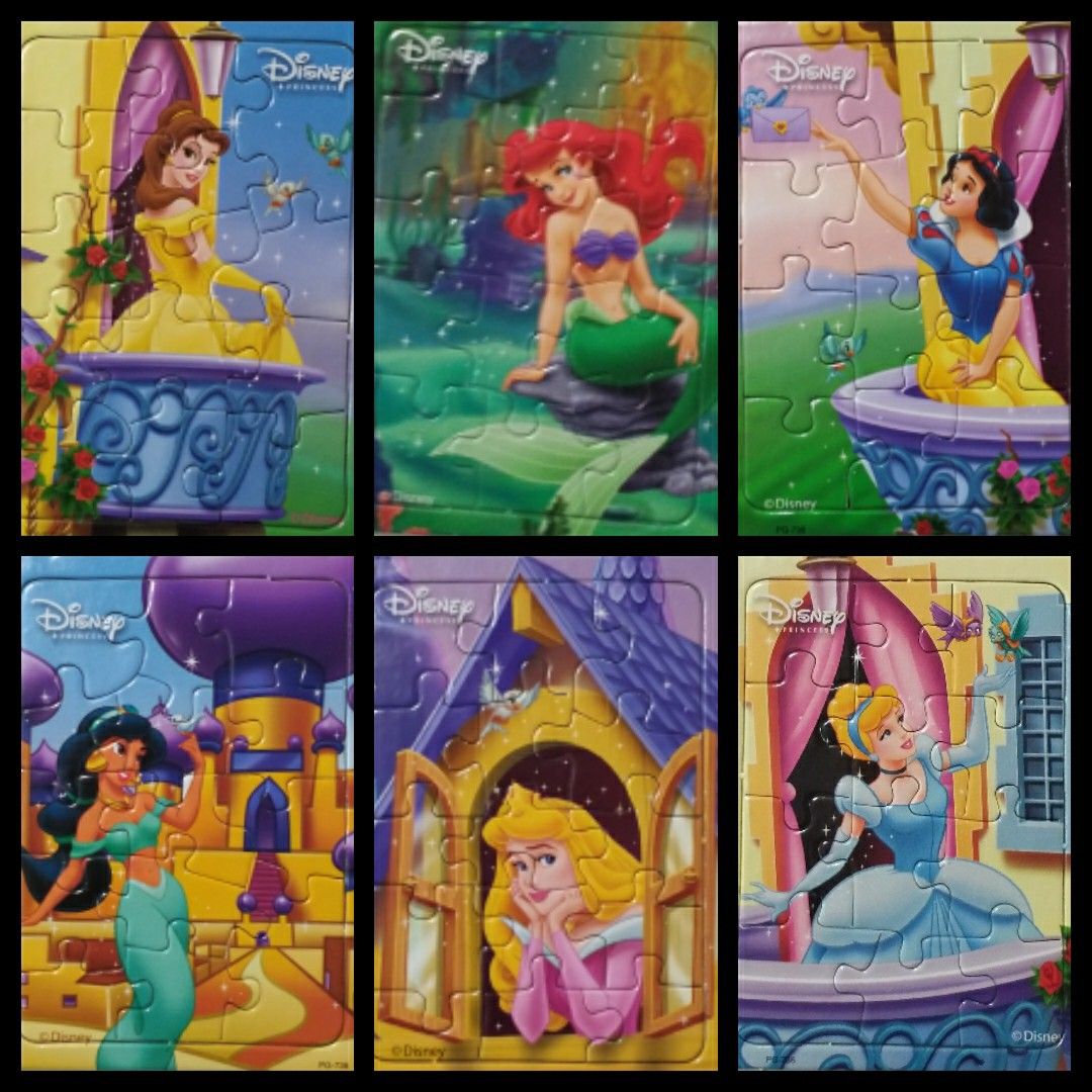 Disney Princess Puzzles, Hobbies & Toys, Memorabilia & Collectibles ...