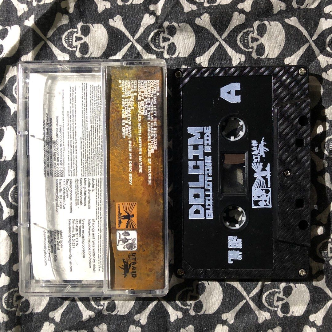Dolcim Guillotine Ride Kaset cassette tape Cease Upon The Capitol ...