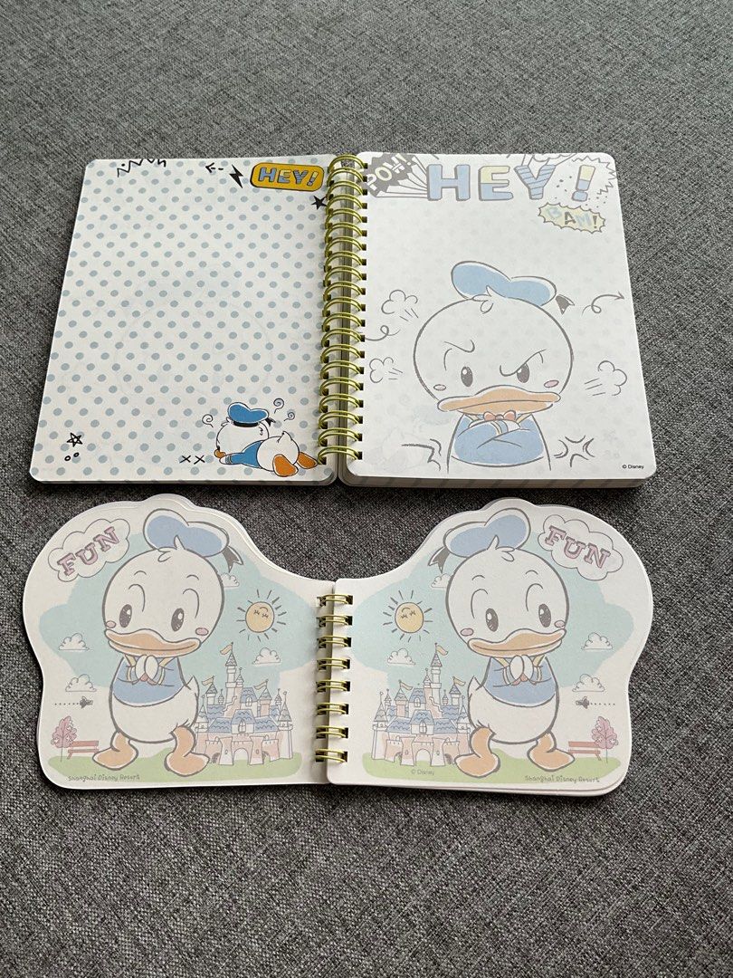 DISNEY Donald Duck Special Notebook , Hobbies & Toys, Stationery ...