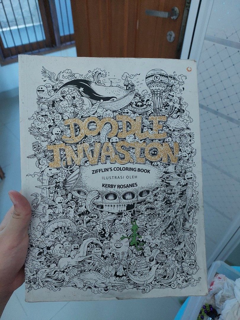 Doodle invasion buku mewarnai doodle, Buku & Alat Tulis, Buku Anak-Anak ... Doodle invasion buku mewarnai doodle, Buku & Alat Tulis, Buku Anak-Anak ...